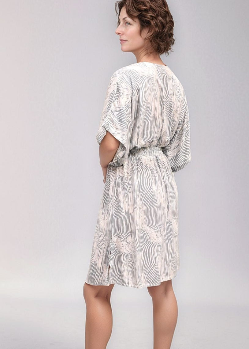 Flynn Dress in Zanzibar Silver by Khush | KoaWood Ranch