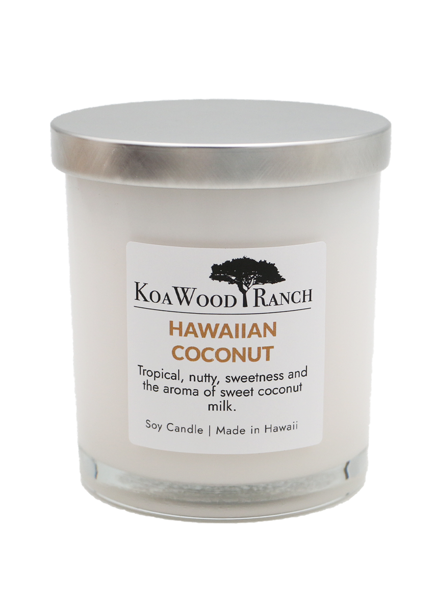 Coconut Handmade Soy Candle | KoaWood Ranch