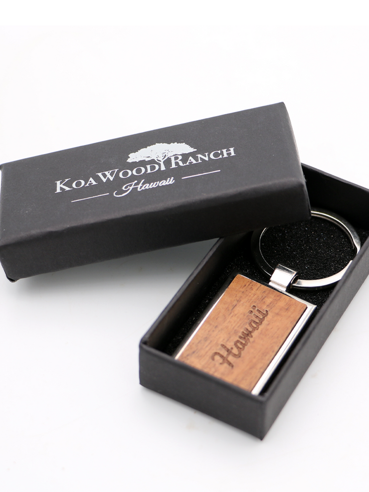 Hawaiian Koa Wood Key Chains | KoaWood Ranch