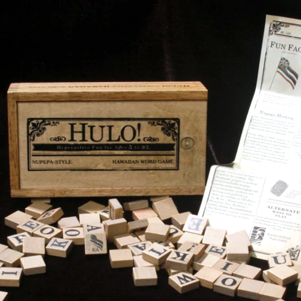 Hulo! Hawaiian Word Game | KoaWood Ranch