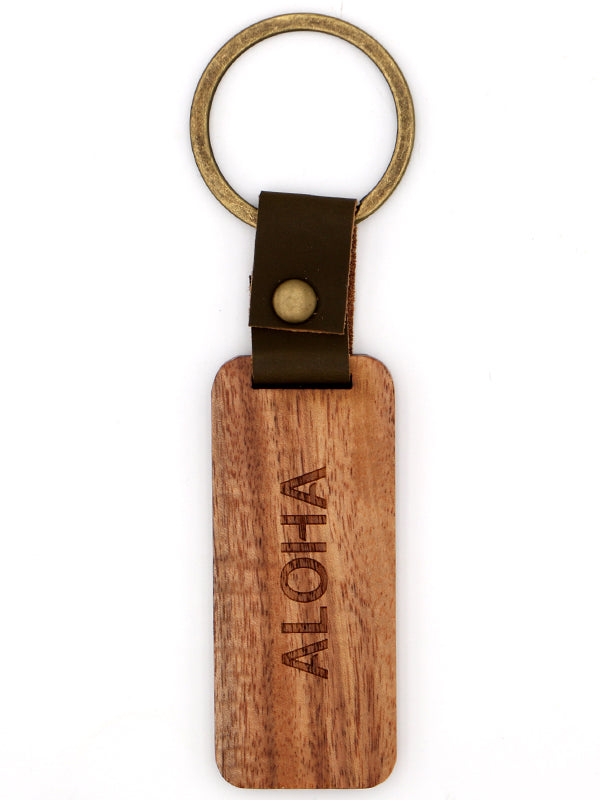 Hawaiian Koa Wood Key Chains | KoaWood Ranch